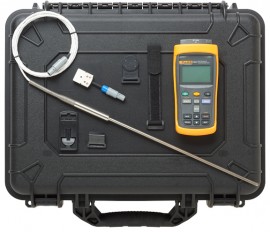 Fluke 1524-P4 Dual-Channel Reference Thermometer Kit with 5615 PRT